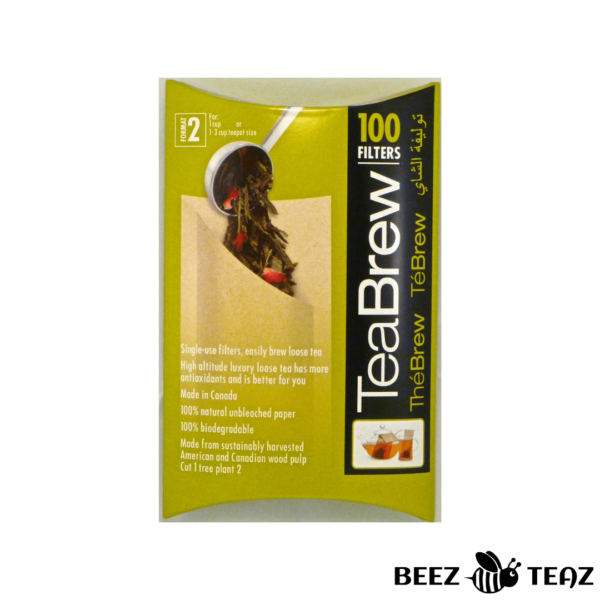 Biodegradable Tea Filters | 2–3 Cup Single-Use Tea Bags – BB Baskets